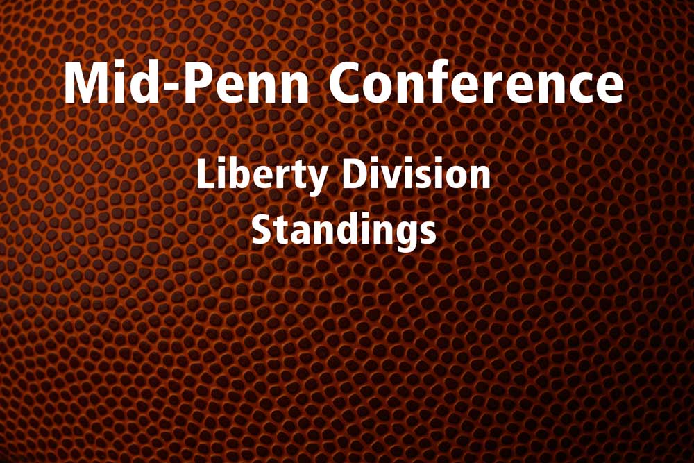 Mid-Penn Conference Liberty Division Standings - 4th Down Magazine