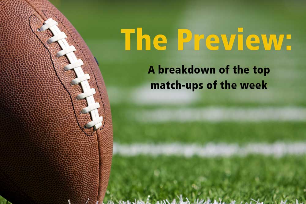 The Preview: a breakdown of this week’s top match-ups (VIDEO) - 4th ...